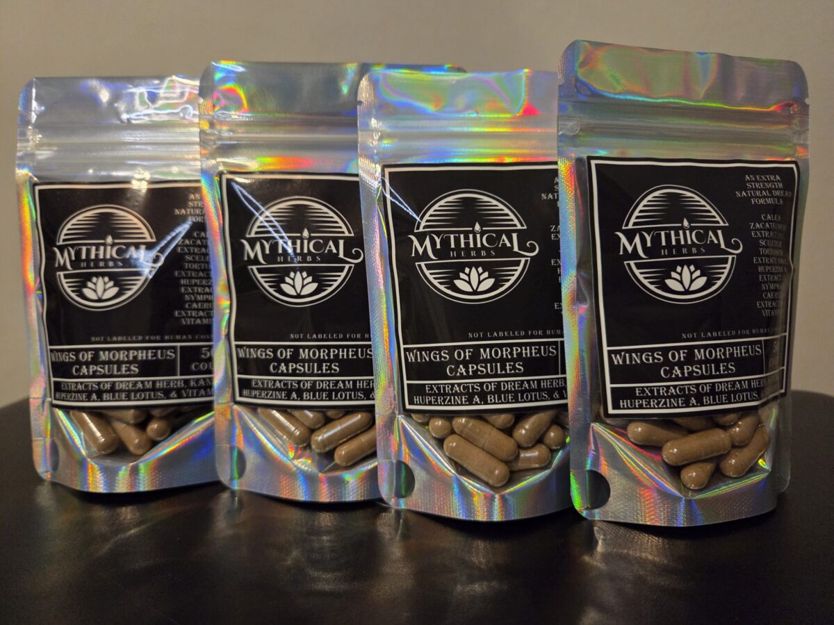 Lucid Dreaming Supplement | 5 Natural Herbs blend | Wings