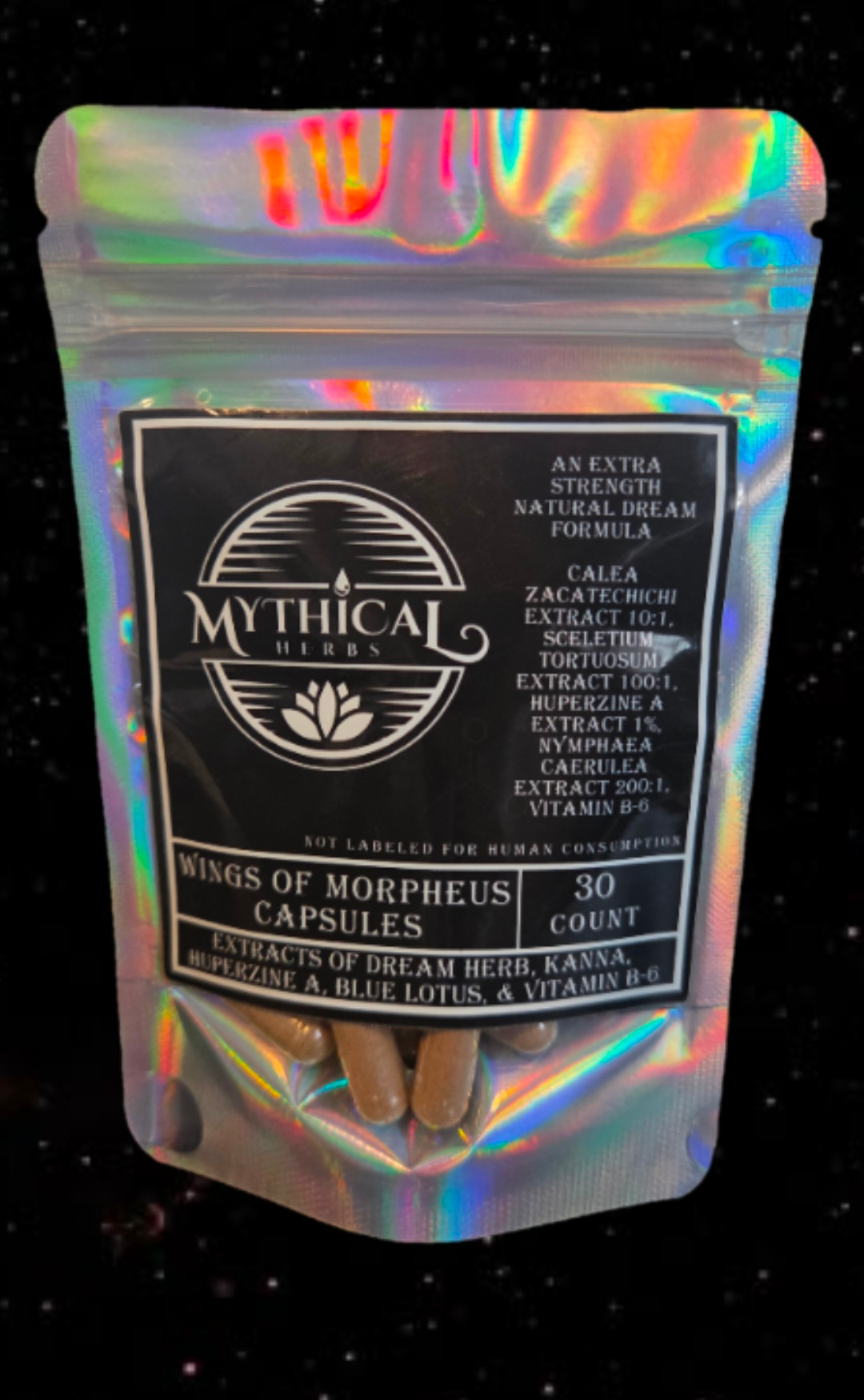 Lucid Dreaming Supplement | 5 Natural Herbs blend | Wings